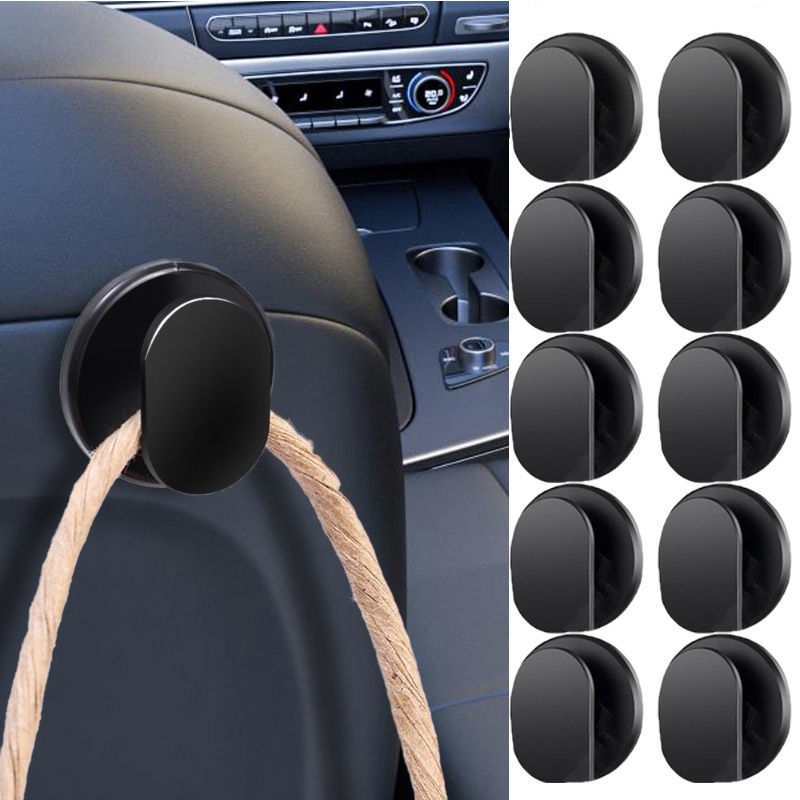 Car Hidden Circular Hook Multifunctional Car Mini Storage Hook ...