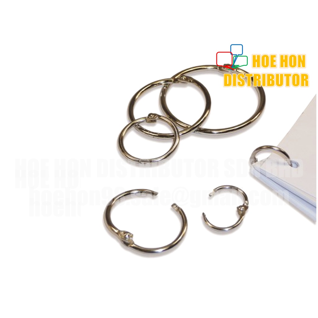Book Card File Binding Card Ring 15mm 20mm 25mm 30mm 40mm 50mm 63mm ...