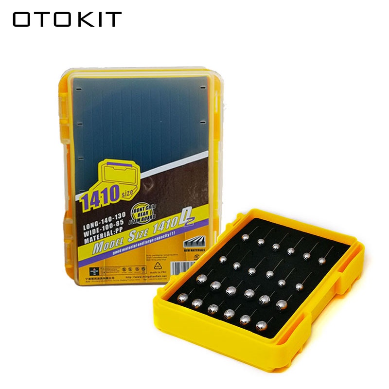 OUTKIT Double Side Fishing Tackle Boxes Fishing Lure Jig Head Box ...