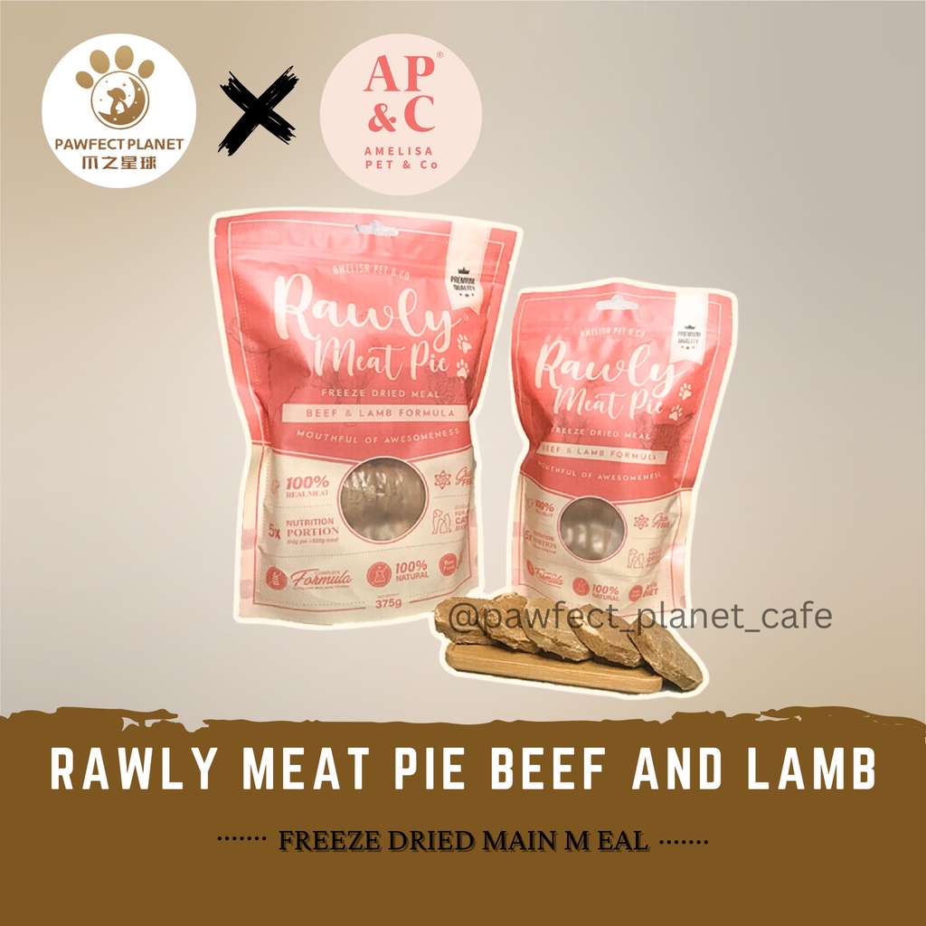 Amelisa Pet & Co. Rawly Meat Pie Beef & Lamb Formula (Main Meal/ Pet ...