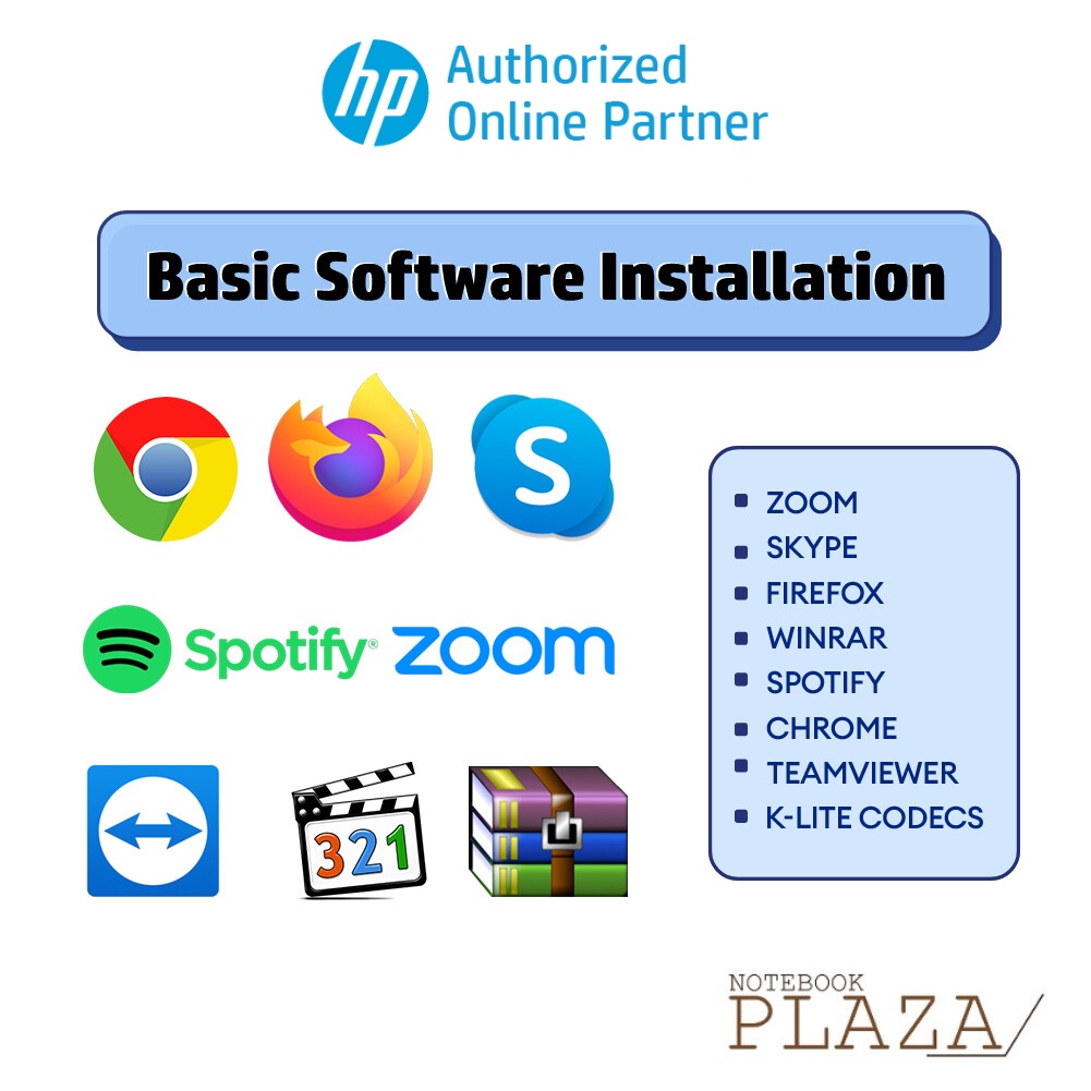 Extra Basic Software Installation Service / Windows Setup Service For ...