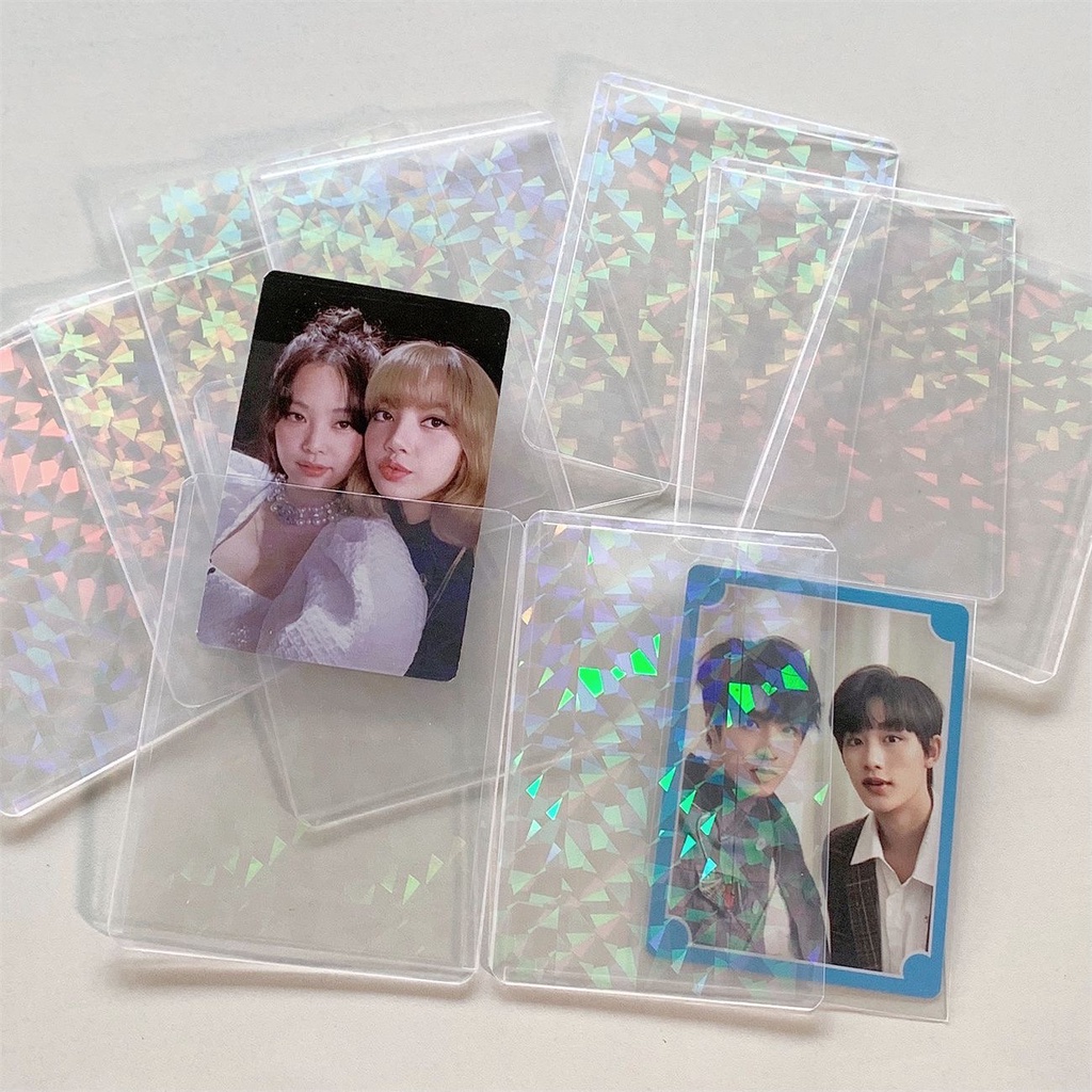Laser Clear Photocard Case with Flash Films PVC Toploader High Clarity ...