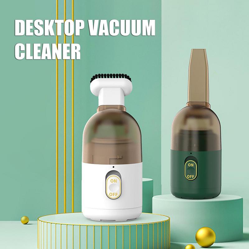 Mini Desktop Vacuum Cleaner Handheld Cordless Tabletop Vacuum Cleaning ...