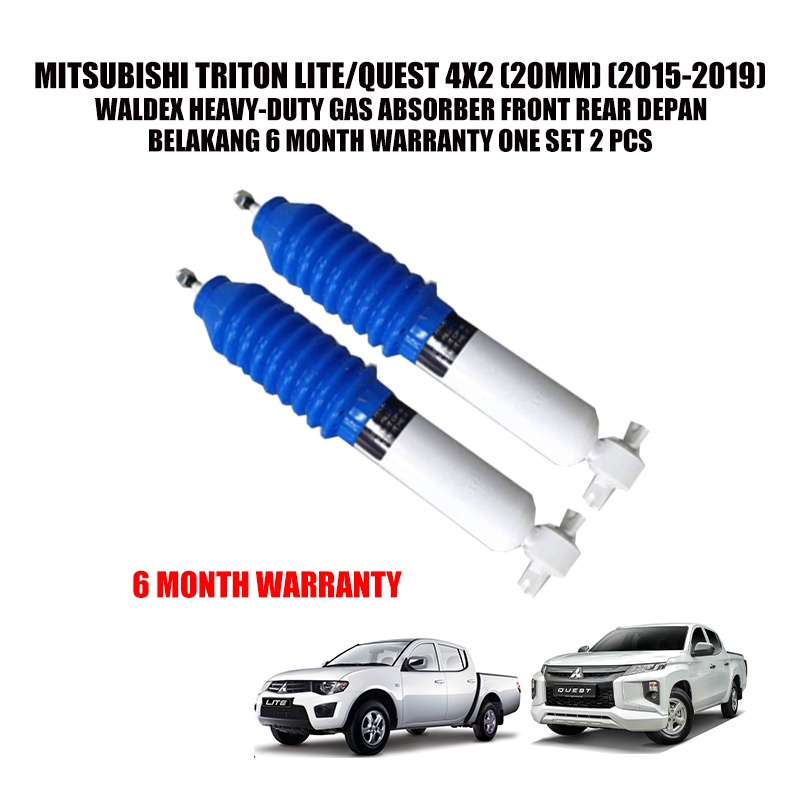 MITSUBISHI TRITON LITE/QUEST 4X2 (20MM) (2015-2019) WALDEX HEAVY-DUTY ...