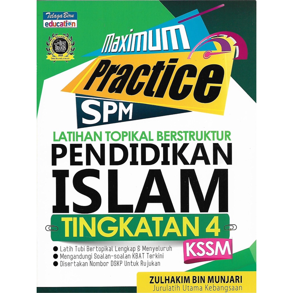 Maximum Practice SPM Latihan Topikal Berstruktur: Pendidikan Islam Tingkatan 4 | Shopee Malaysia