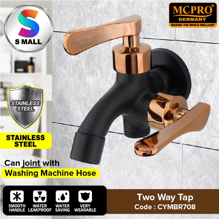 MCPRO Light Rose Gold & Black Oxide Coated On STAINLESS STEEL TWO WAY ...
