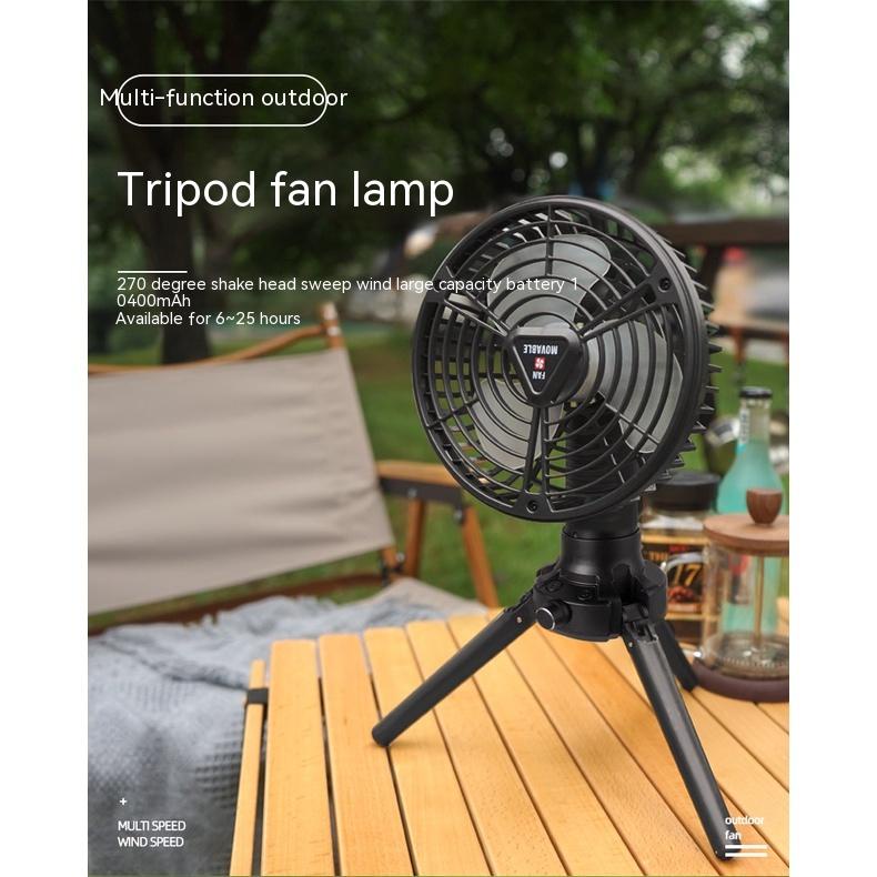 Outdoor Fan Camping Tent Ceiling Fan Portable USB Tent Lighting ...