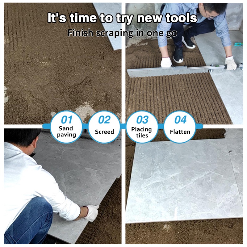 800mm 1000mm Tile Flat Ash Device Flat Sand Leveling Tiling Paving Tile ...