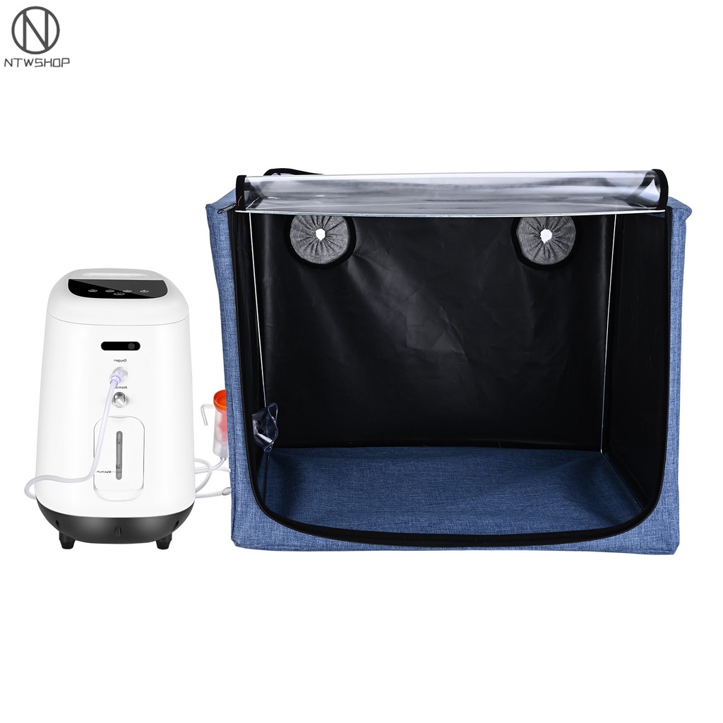 NTW Pet Oxygen Cage Nebulizer Box in Blue - Safe and Effective Way to ...