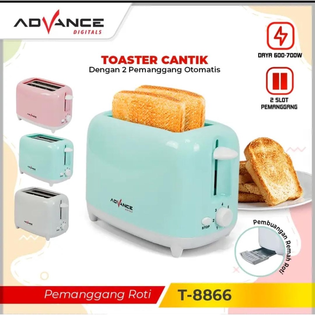 Advance - Automatic Pop-up Sandwich Toaster Electric Toaster (T-8866 ...
