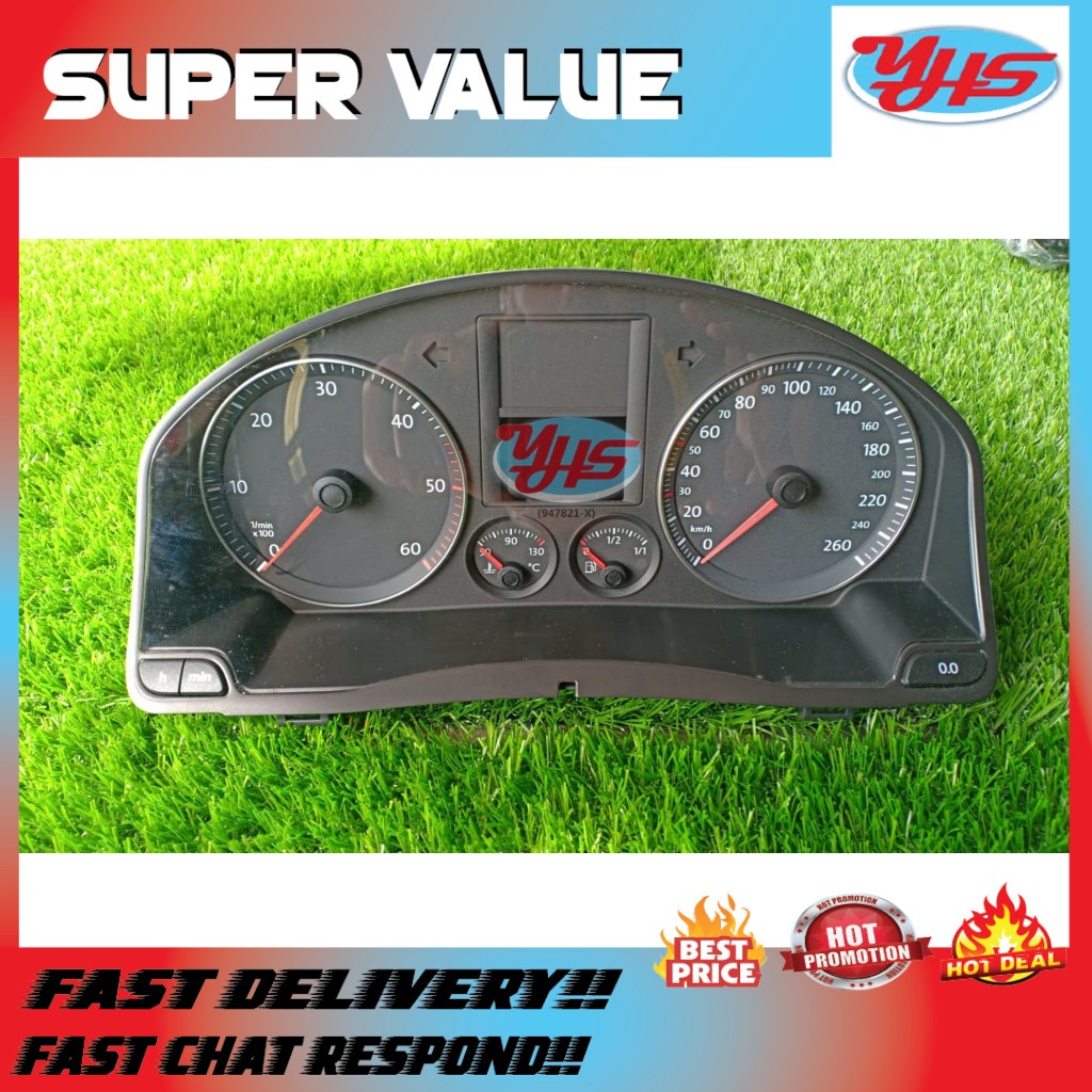 NEW VW Volkswagen GOLF GTI MK5 Speed meter | Shopee Malaysia