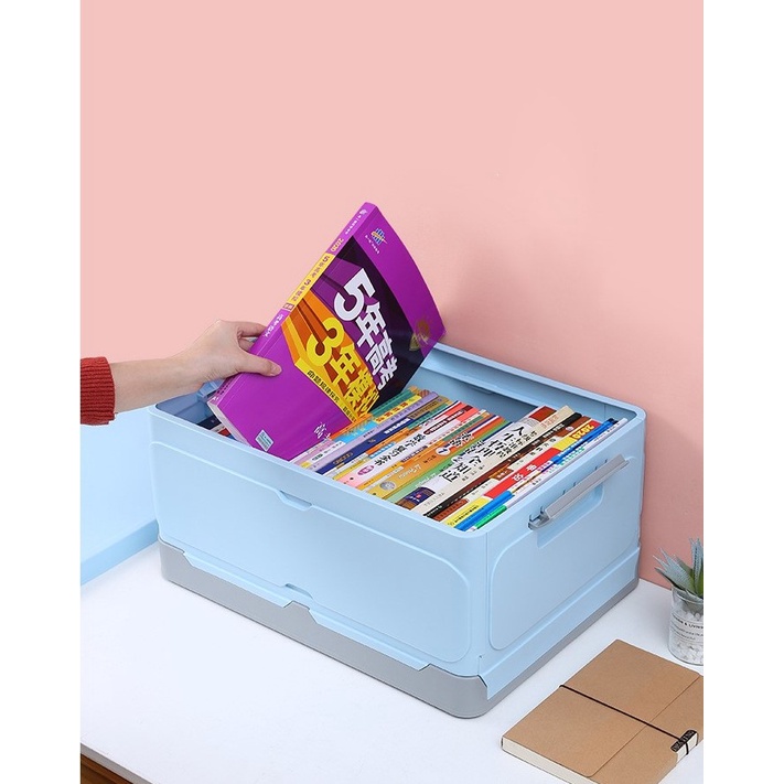 HIGH QUALITY🔥Multifunctional Cute Colour Foldable PP Storage Box with ...