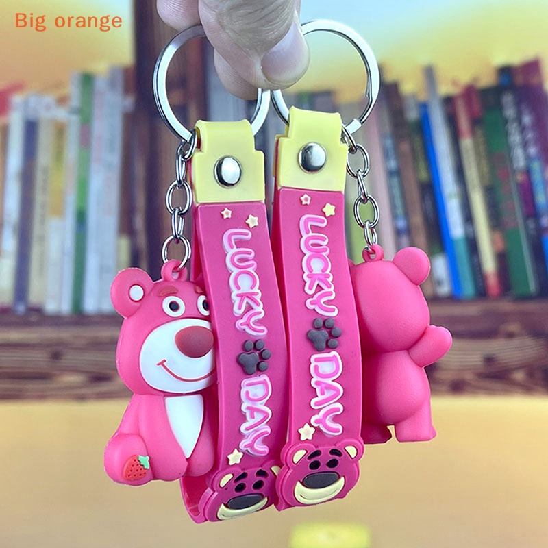 [Big orange] Creative Toy Story Anime Figure Lotso Keyring Ornaments ...