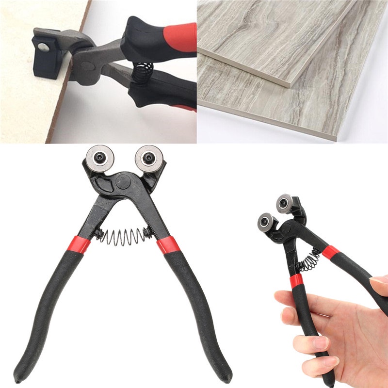 Heavy Mosaic Cutter with Wheel Blade Glass Tile Cutting Pliers Nipper ...