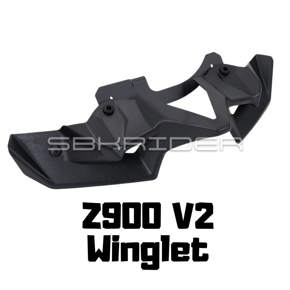 Kawasaki Z900 V2 Winglet Naked Front Spoiler Winglet Aerodynamic Wing ...