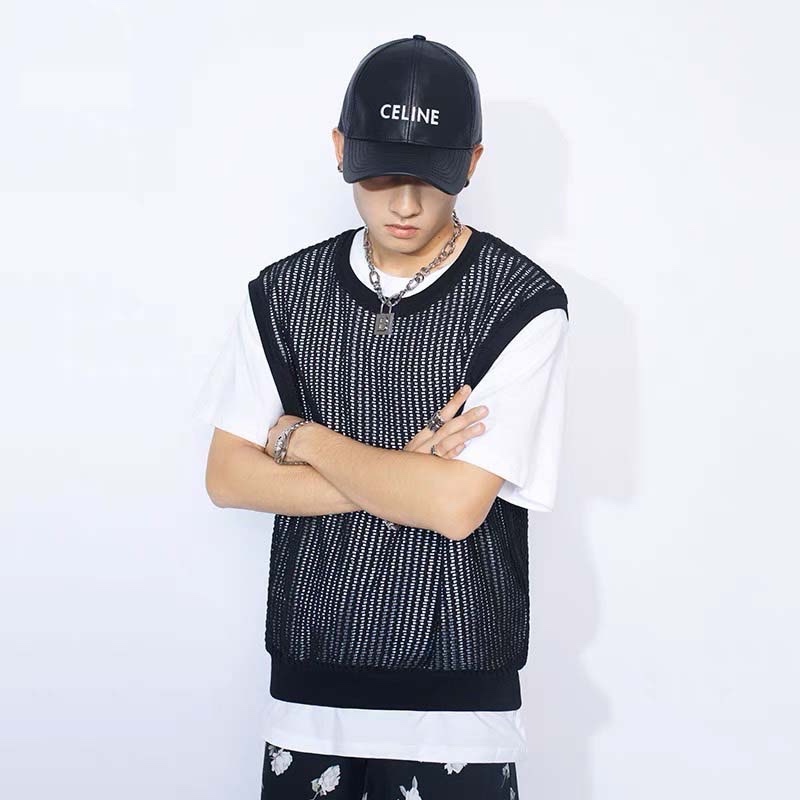 Stee BASIC Sexystyle MESH BC 3-hole MESH tank top | Shopee Malaysia