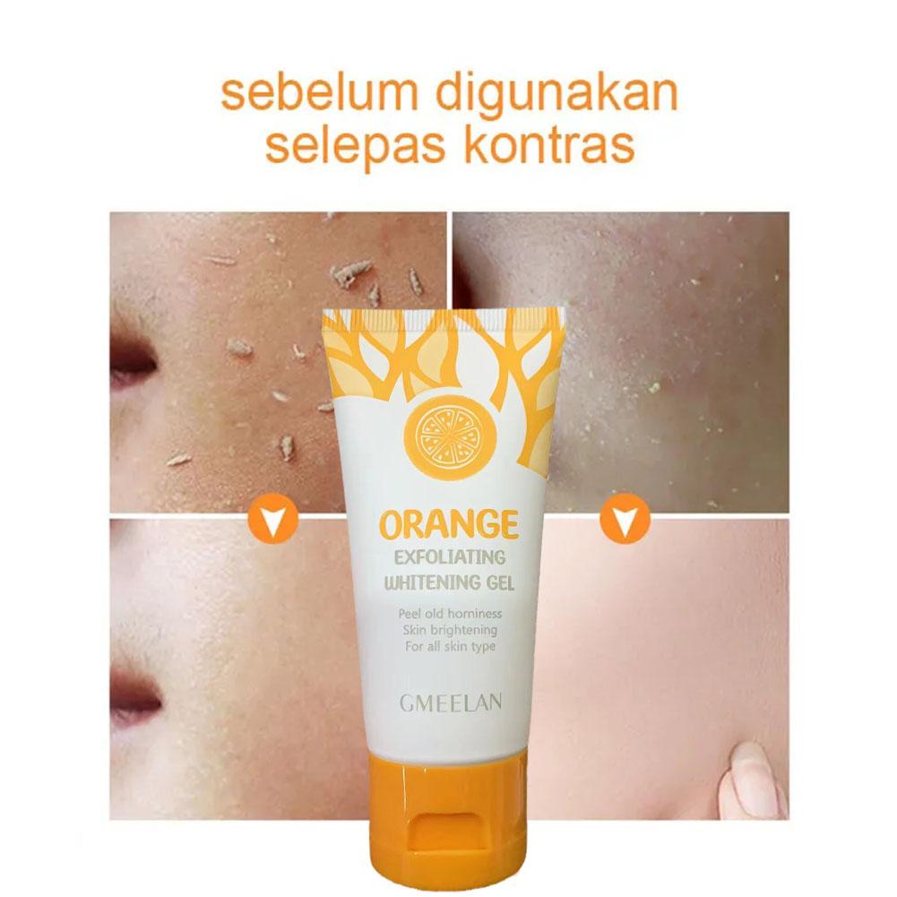 GMEELAN Body Scrub Exfoliating Gel Face Whitening Body Face Scrub Skin ...