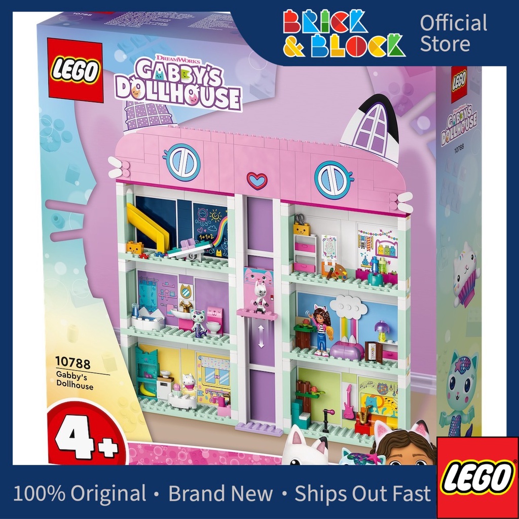LEGO 10788 Gabby's Dollhouse | LEGO Gabby's Dollhouse | Shopee Malaysia