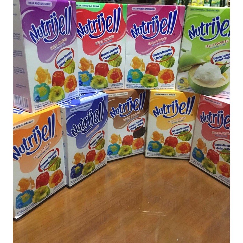 Nutrijell jelly powder agar agar - 1box 12 sachets | Shopee Malaysia