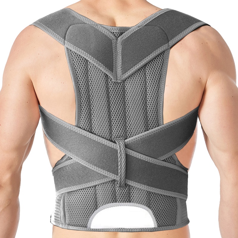Magnetic Bar Shoulder Bone Care Support Correction Back Brace ...