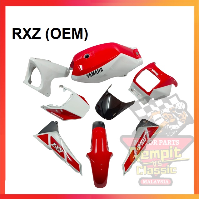 REMPIT RXZ OEM COVER SET SIAP TANAM (23 DESIGN) ( PM Admin untuk stock ...