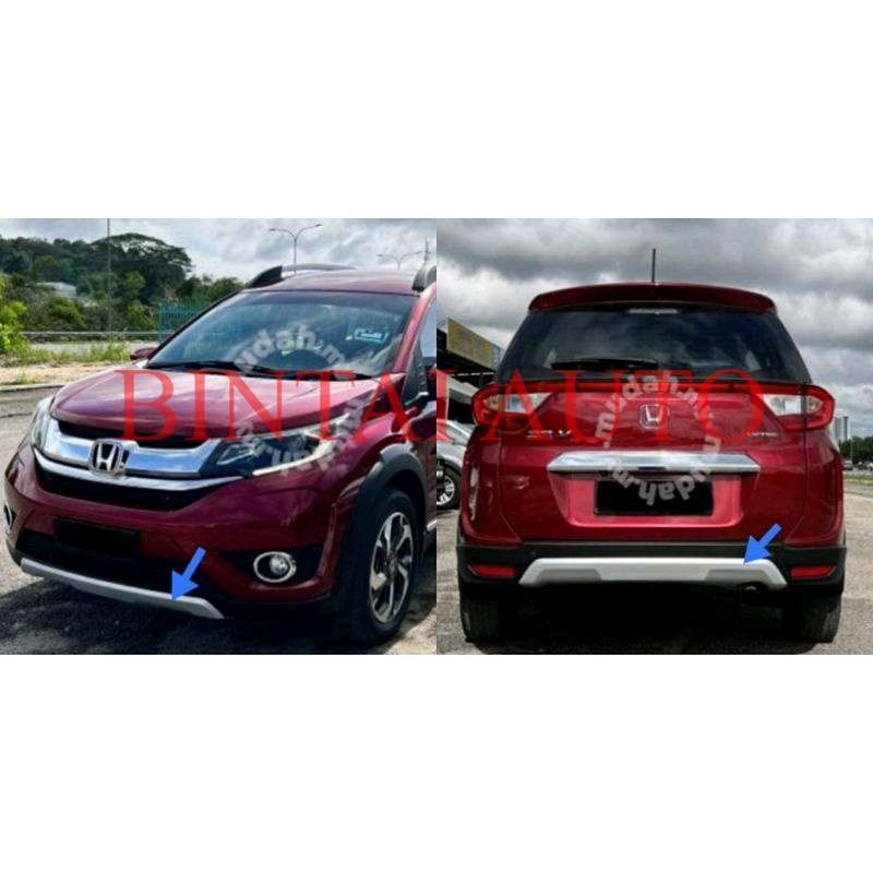 *HONDA TSA BRV 2017 BUMPER LOWER GARNISH/ BUMPER BAWAH COVER (SILVER ...