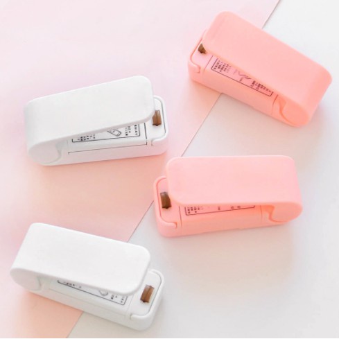 Barabam [Per Pcs] Cute Mini Seal Machine Heat Sealing Machine Impulse ...