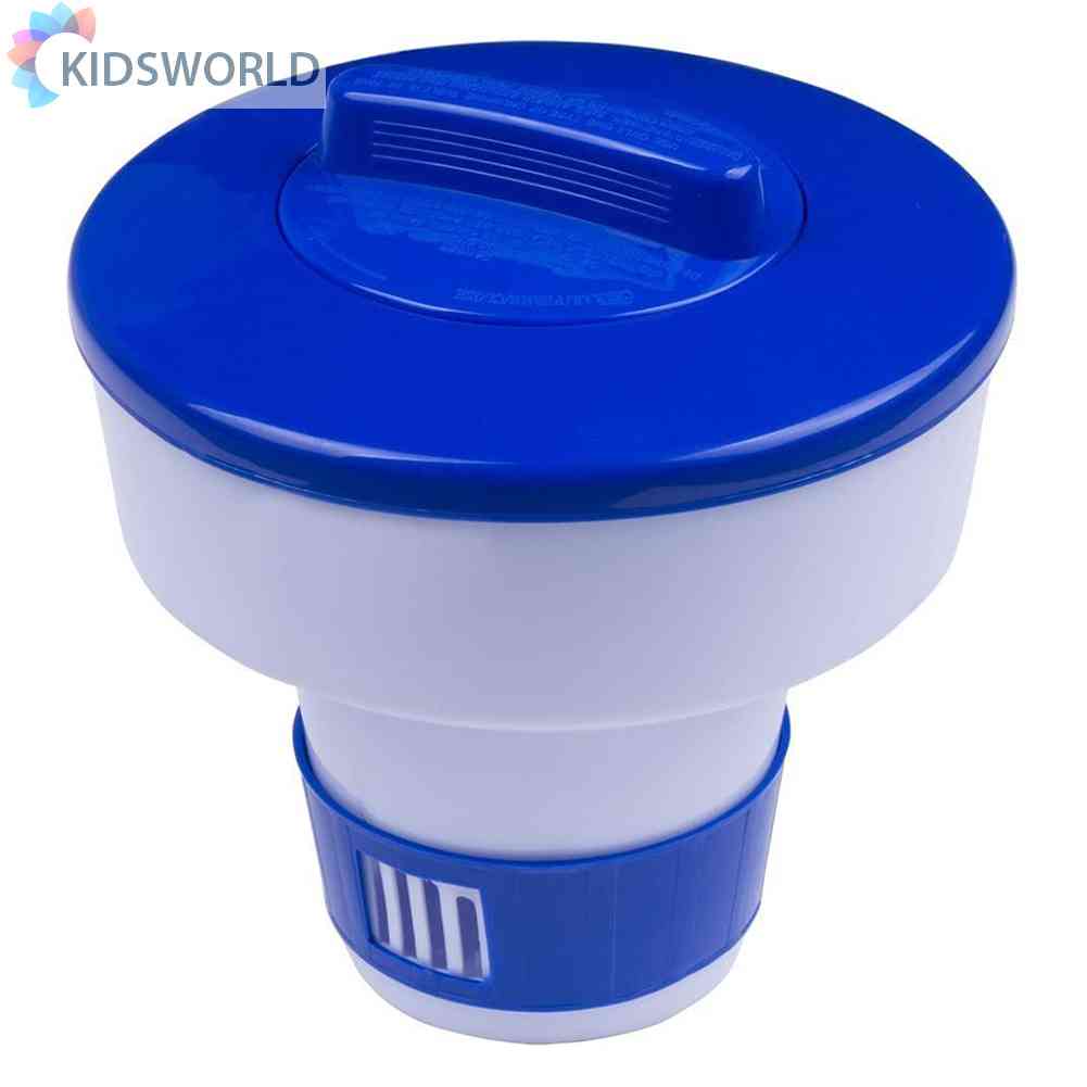 8 inch Swimming Pool Floating Pills Disinfecting Box Automatic Drug ...