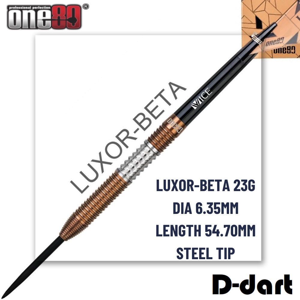 ONE80 STEEL TIP DART - 23G LUXOR BETA 90% TUNGSTEN STEEL DARTS (23G) | Shopee Malaysia