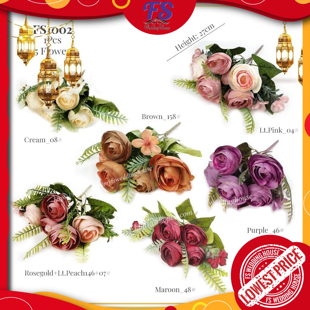 Artificial Flower/ Bunga Hiasan/ Bunga Gubahan Hantaran/Flower ...