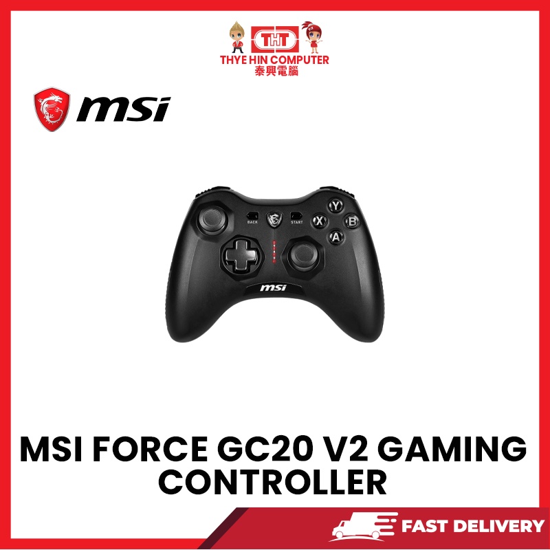 MSI FORCE GC20 V2 GAMING CONTROLLER | Shopee Malaysia