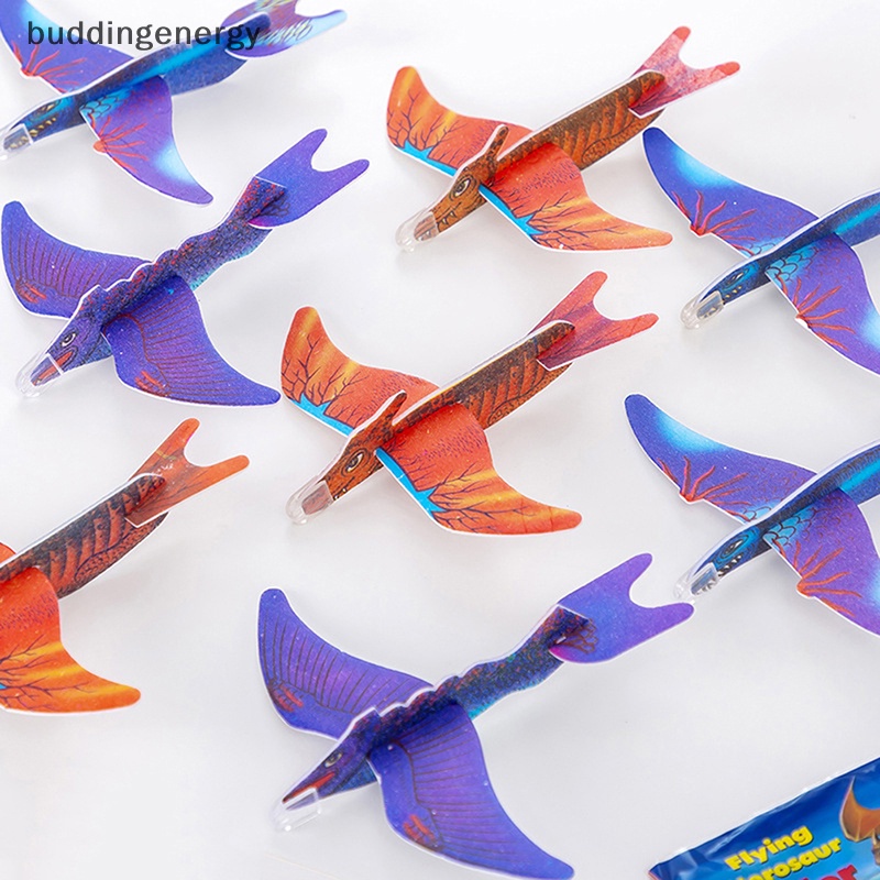 {BUDDI} 1/5 Pcs Dinosaur Flying Plane Hand Throw Flying Glider Plane ...