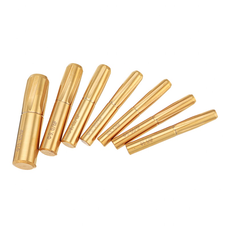 6 Flutes Spiral Reamer 5.5-11.43mm Rifling Reamer Button Tool 5.5mm 6 ...