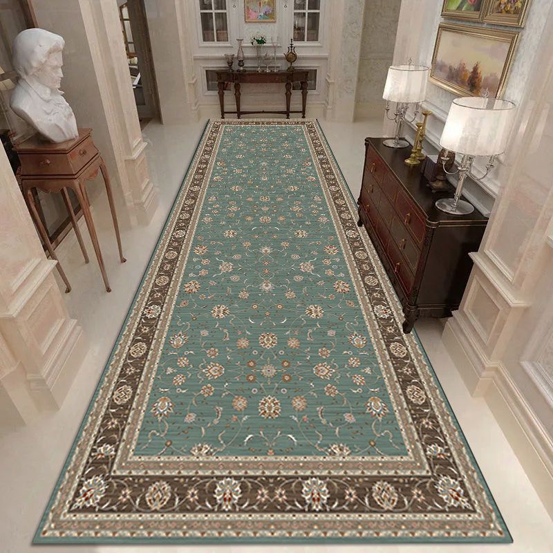Corridor Aisle Carpet Vintage Ethnic Style Entrance Door Mat Bedroom ...