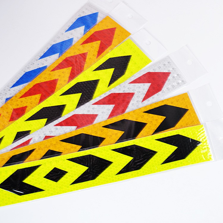 Arrow Car Truck Reflective Warning Safety Sticker Pelekat Reflektif Dua ...