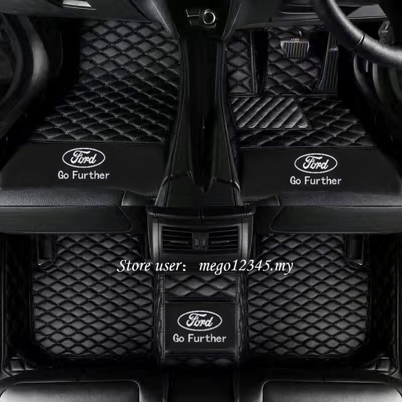 Ford Ranger T6/T7/T8/T9, Fiesta , Focus Hatchback car mats Right hand drive Car Mat Carpet ...