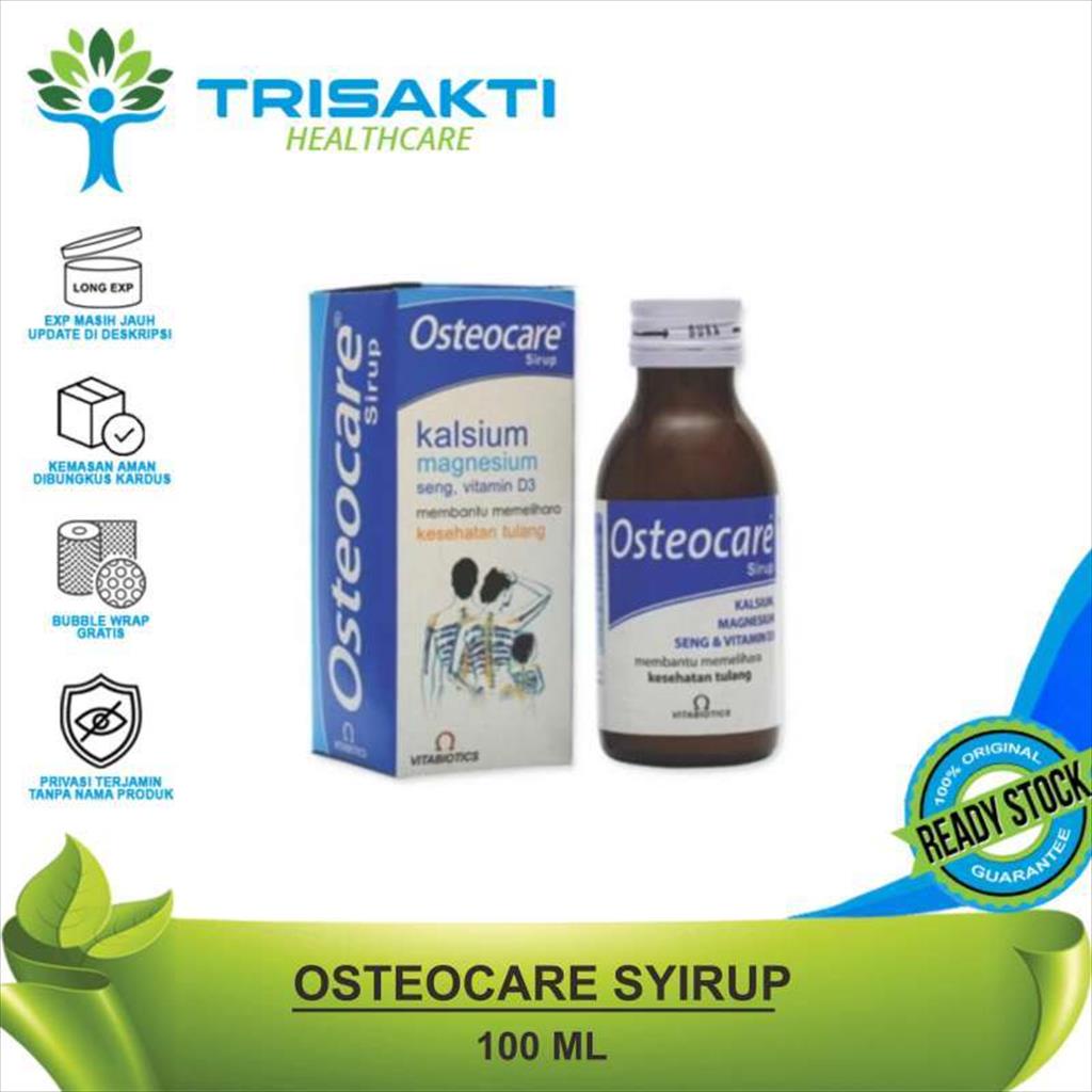 Osteocare Syrup 100ml/TABLET 1 BOX Of 30 Tablets VITABIOTICS Calcium ...