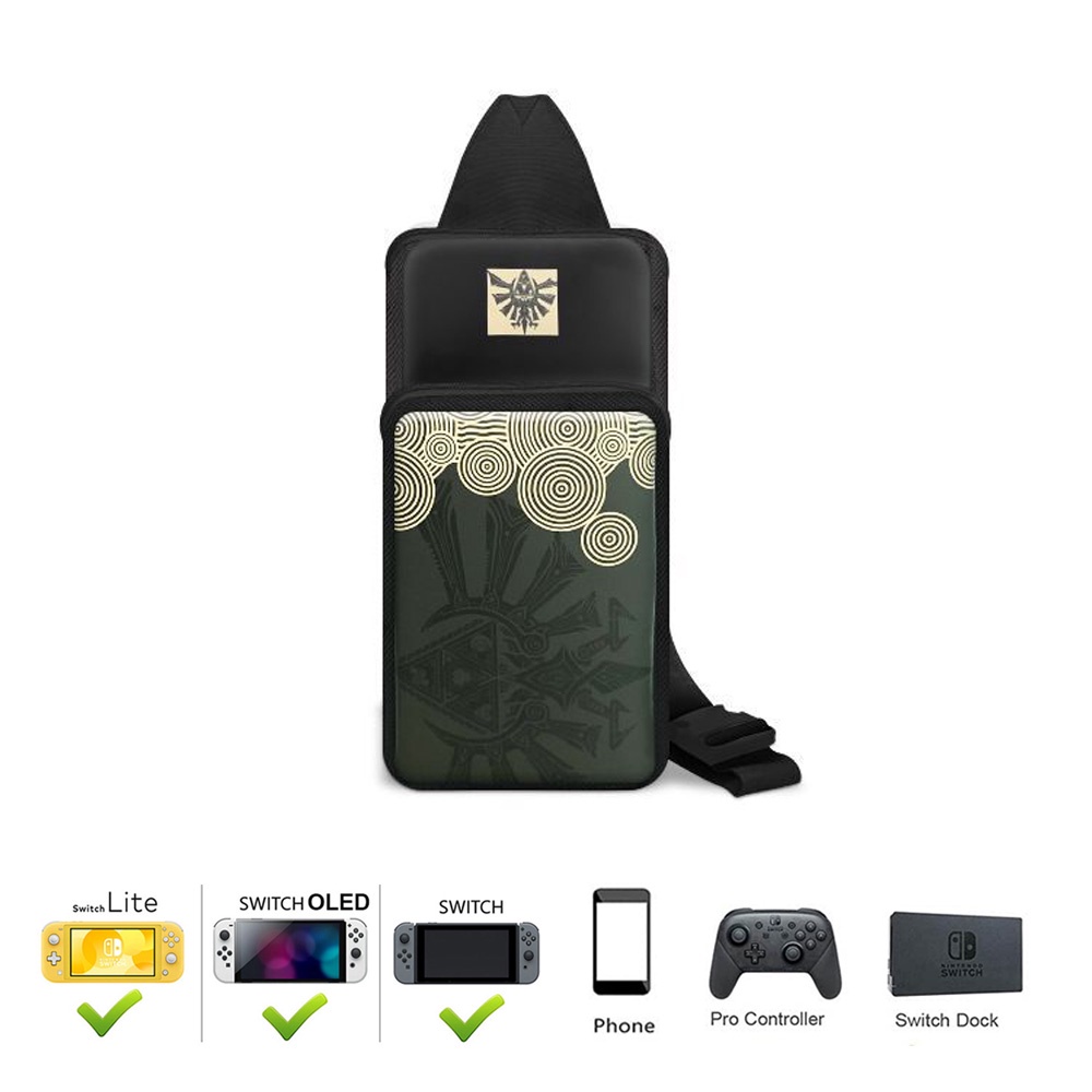 Zelda Tears of The Kingdom Crossbody Storage Chest Bag For Nintendo ...