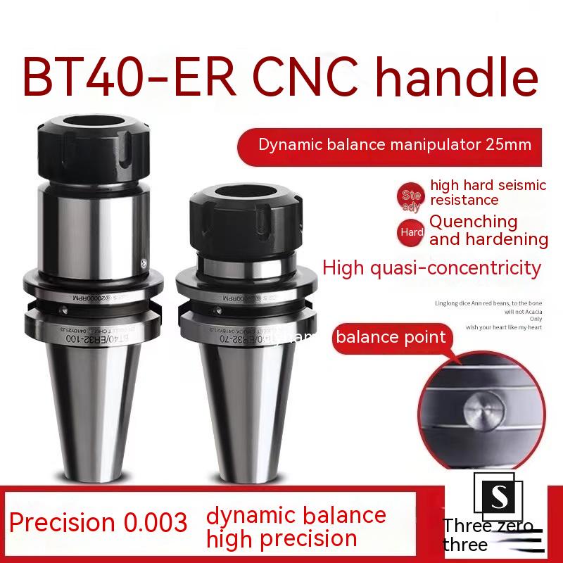 CNC Milling Tool Holder Arbor, BT40ER handle ER20 25 32 chuck CNC ...