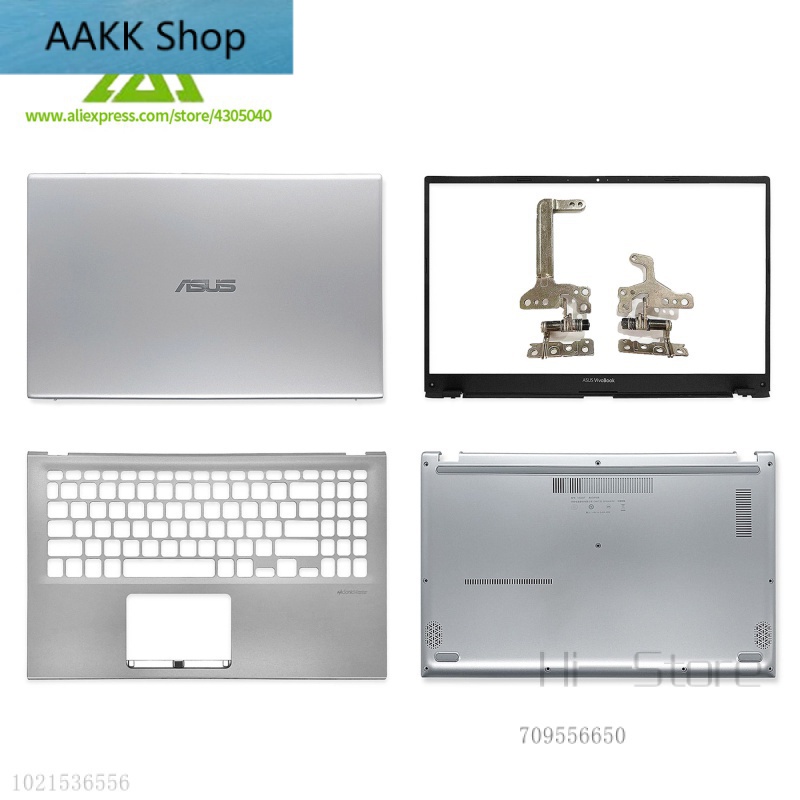 New Original Top Case LCD Back Cover/Front Bezel/Palmrest/Bottom Case ...