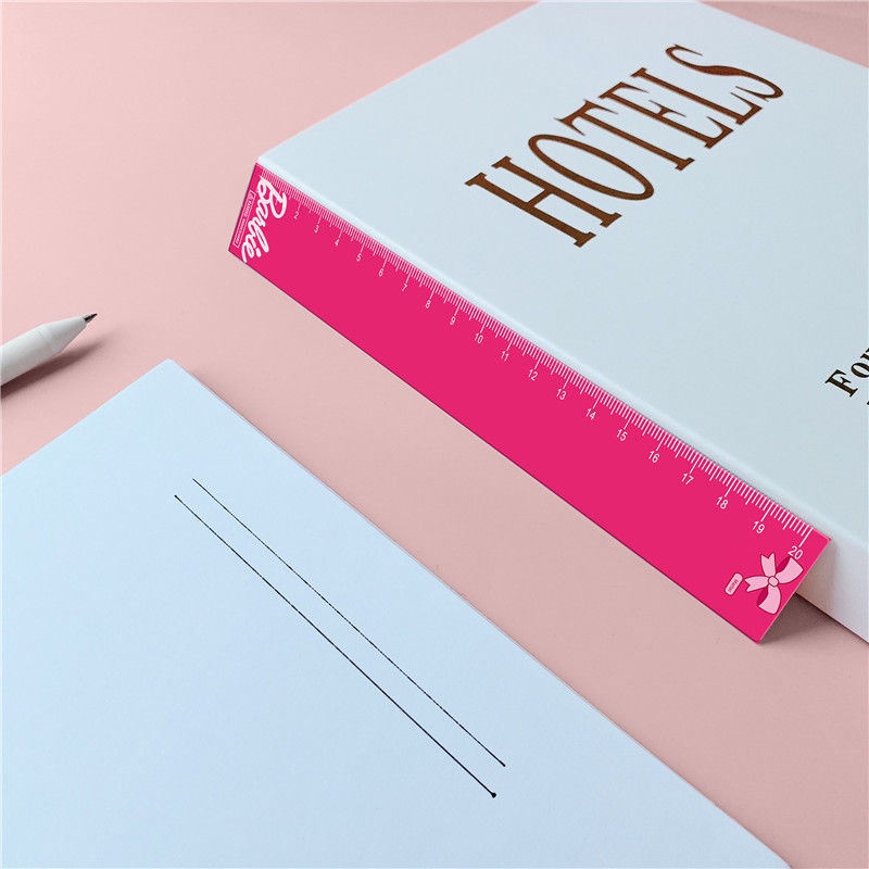 20cm Barbie Ruler Acrylic Ruler Drawing tools School Supplies | Shopee ...