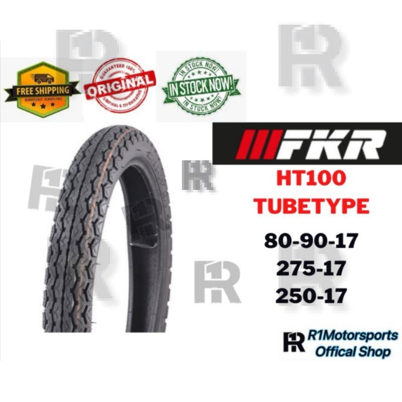 [FKR] HT200 HT100 Bunga TT TubeType Tayar Tyre 250-17 275-17 80/90-17 ...