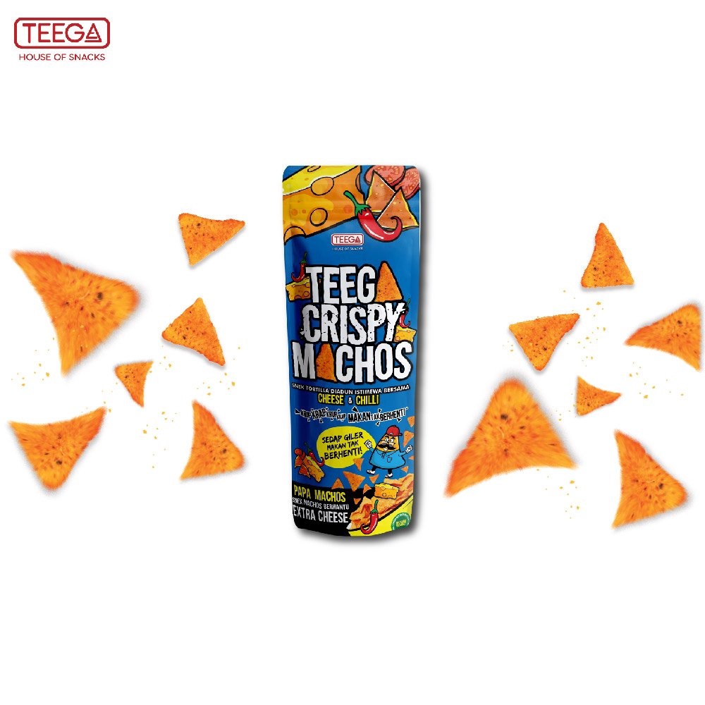 TEEGA Crispy Snack & Crispy Machos Tortilla Cheese Snek Jagung Disaluti ...