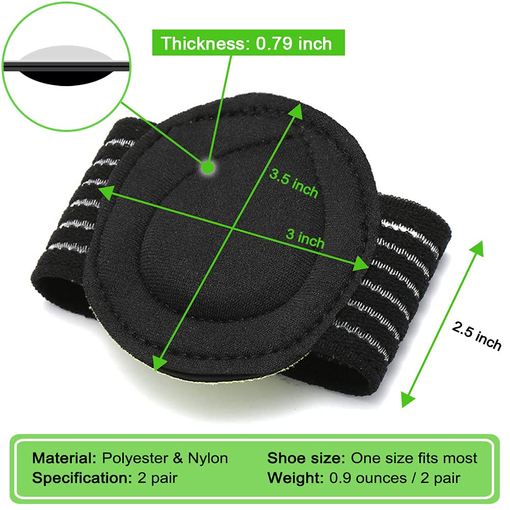 Bandage bow cover, 1 pair, flat foot support, elasticity, sports, shock ...