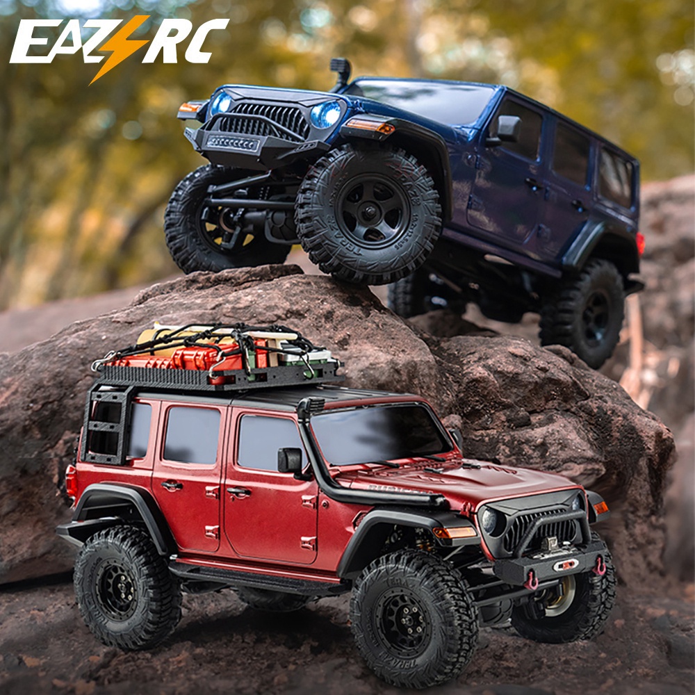 EAZYRC 1/18 RTR THUNER STORM Brand Simulation RC Climbing Car Remote ...