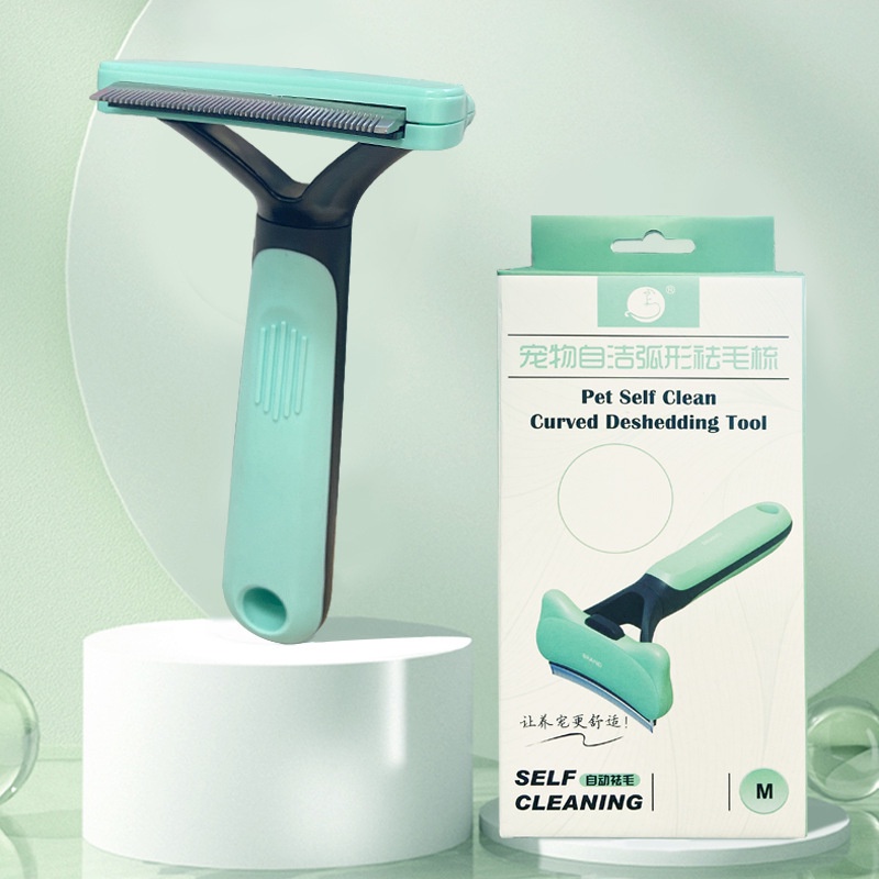 OYES Cat Short Hair Cat Combs Dog Combs to Remove Floating Hair Open ...