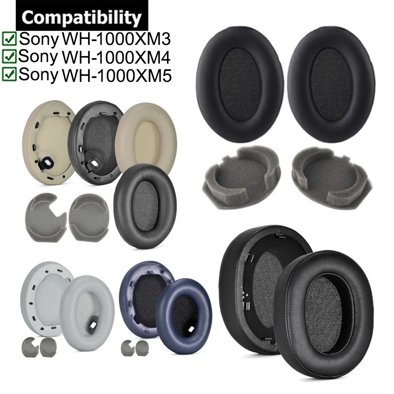1 Pair Earpads for Sony WH-1000XM5 1000XM4 1000XM3 Headphone Ear Pads ...