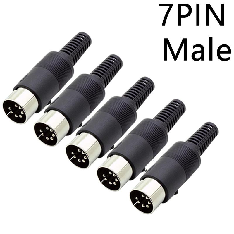 DIN 3pin 4pin 5pin 6pin 7pin 8 Pin Male Female Plug socket jack Solder ...