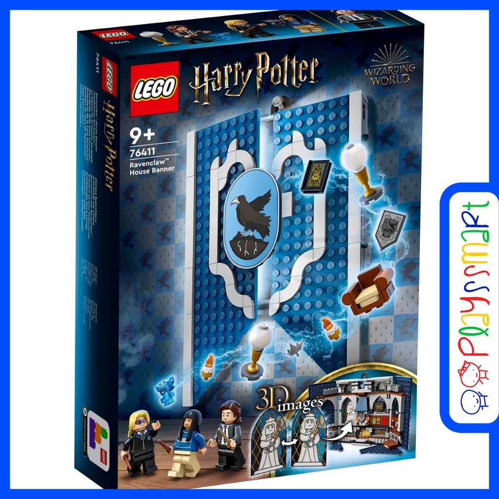 LEGO 76411 Harry Potter Ravenclaw House Banner Building Toy Set (305 ...