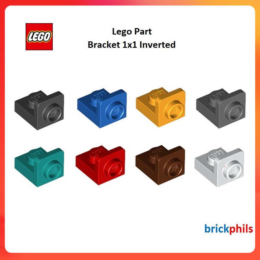 Lego Part 36840 - Bracket 1x1 Inverted (5pcs per Lot) | Shopee Malaysia